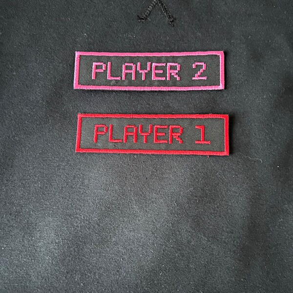 Player 2 Patch/iron-on Patch/classic Retro Games/geeks & Gamers ...