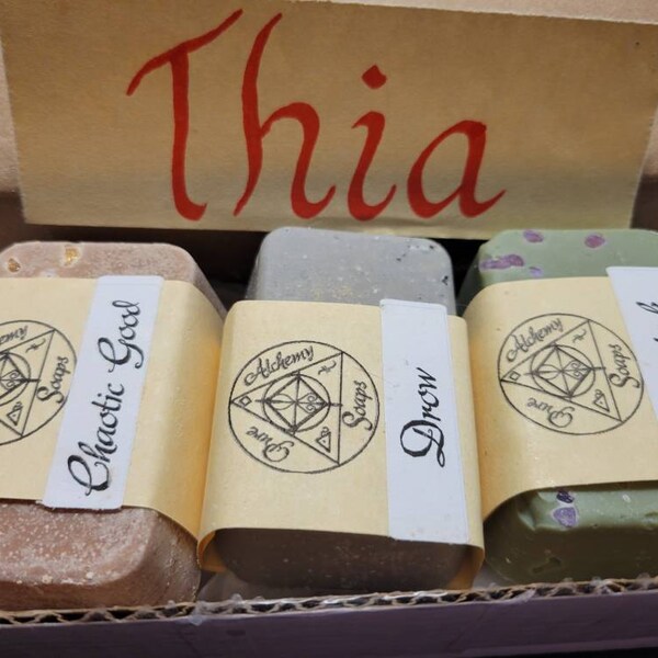 Create-your-character RPG Themed Soap Trio - Etsy