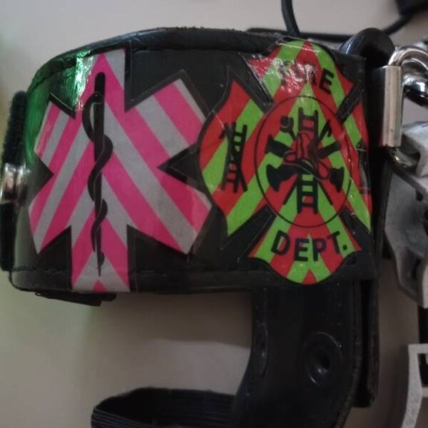 Union Career Firefighter Star of Life Paramedic EMT EMS Decal Sticker ...