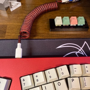 Custom Coiled Mechanical Keyboard Cable - Etsy