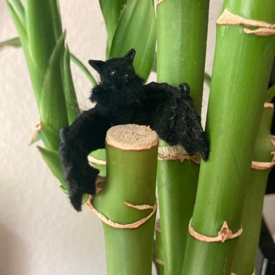 Dollhouse Miniature Bat on a Scale 1:12 Gift for Bat Person - Etsy