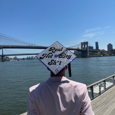 CUSTOM Barbie Jeweled Graduation Cap Topper College Graduation High ...