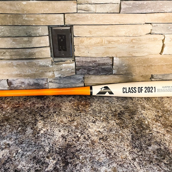 Graduation Gift, Engraved Baseball Bat, Commencement Gift,senior Grad ...