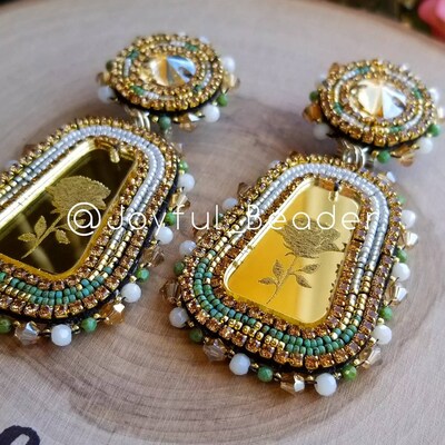 Beading Supplies Beading Pattern Native Beading Cabs for - Etsy