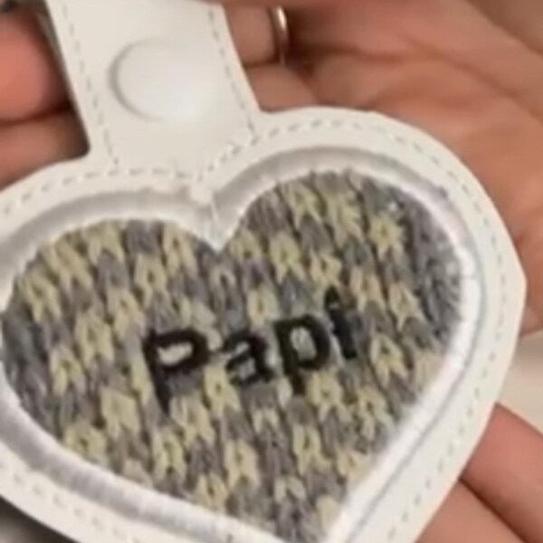 Memory Keychain Made From a Loved Ones Clothing - Etsy