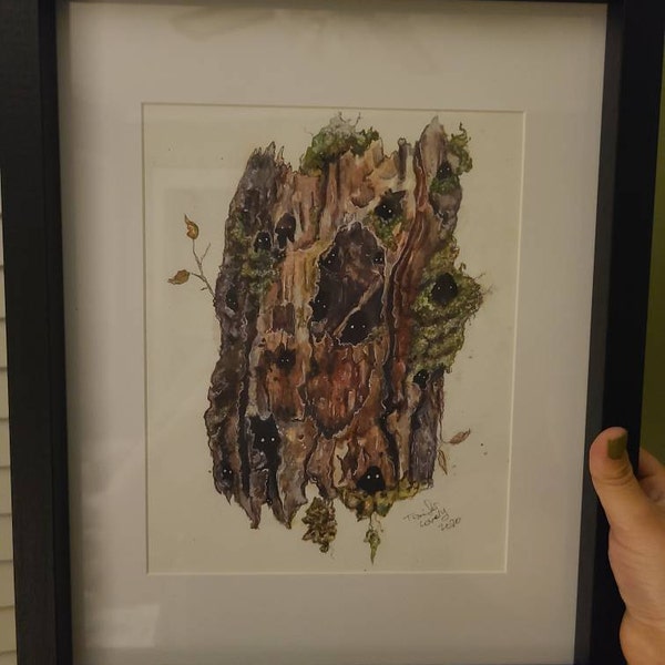 Tree Spirits, Art Prints, Watercolor Painting, Forest Art, Witch Art ...