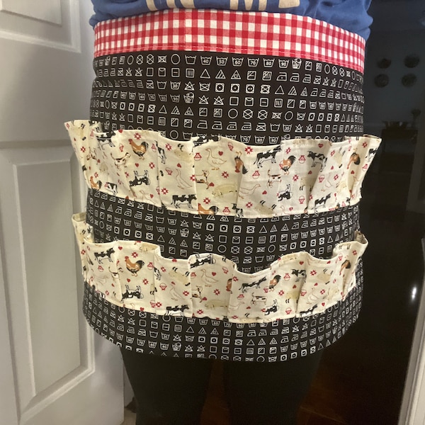 Egg Gathering Apron Sewing Pattern and Tutorial - Etsy