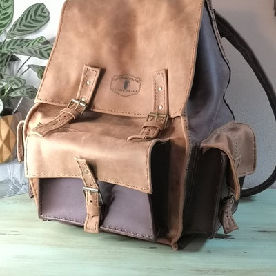 Hiking Backpack Leather Pattern PDF by Leatherhubpatterns - Etsy