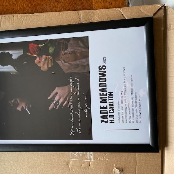 Aaron Warner by Tahereh Mafi Poster - Digital Download, Poster, Wall ...