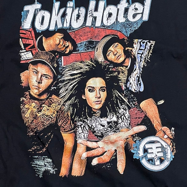 Vintage Tokio Hotel Shirt, Tokio Hotel Merch, Tokio Hotel Poster Design ...