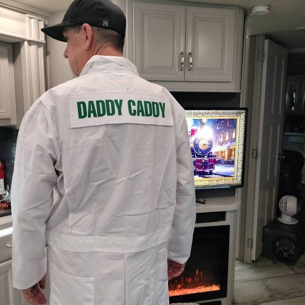 ADULT CADDIE UNIFORM Custom Golf Adult Teenager Coverall Suit Boiler ...