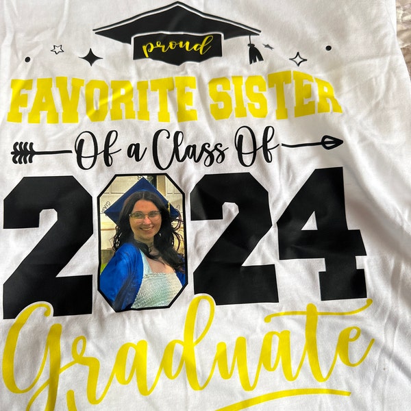 Proud of A 2024 Family Graduation Shirts, Personalized Graduation Party ...