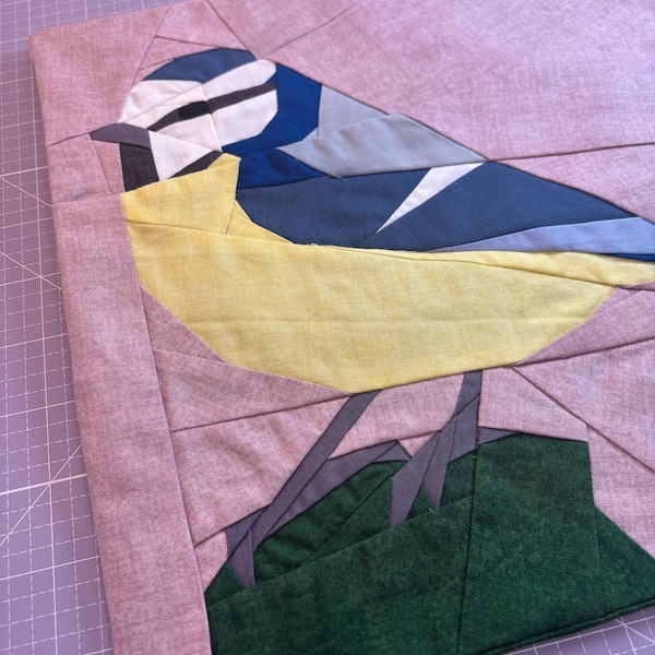Cicada Fpp--paper Piecing Quilt Block Pattern - Etsy