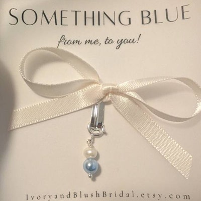 Something Blue Bracelet, Something Blue for Bride, Bridal Shower Gift ...
