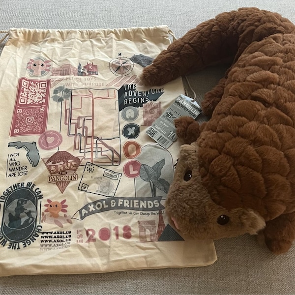 Pangolin Plush - 4lbs Weighted - Etsy