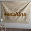 You Are My Sunshine Canvas Banner natural - Etsy