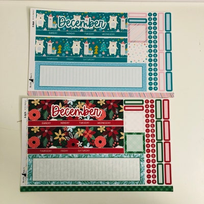 MONTHS of the YEAR Script Planner Stickers SCR-002 Erin Condren Monthly ...