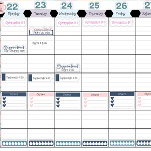 June 2020 Monthly Kit Digital Planner Stickers Part 1 and Part 2 ...