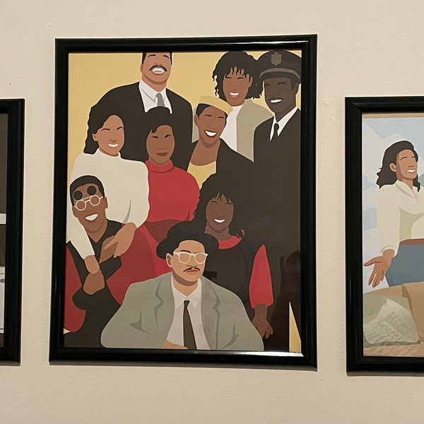 A Different World Sitcom Poster, A Different World TV Series Inspired ...