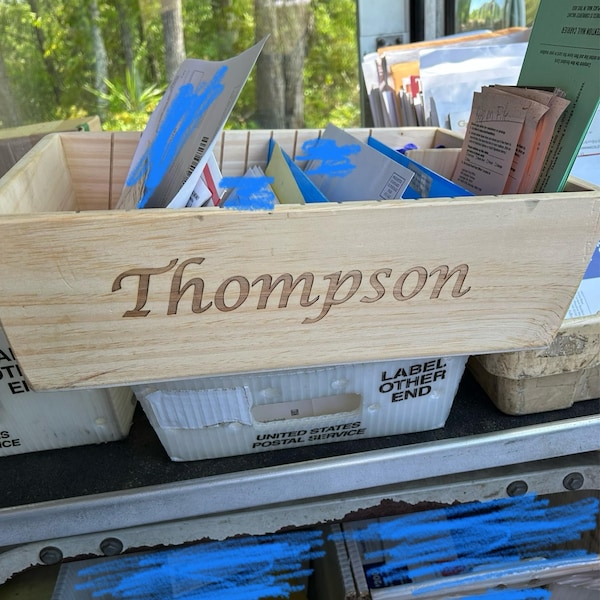 USPS Letter Carrier Divider Tray, Regular - Etsy