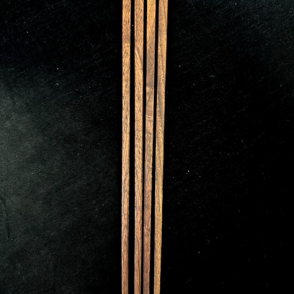 Handmade Chopsticks Figured Bocote Wood Set - Unique Gift for Him or ...