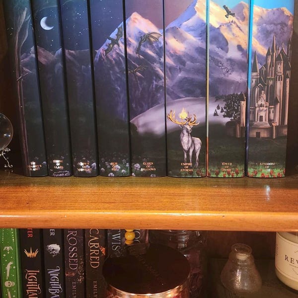 Throne of Glass Series by Sarah J. Maas - Throne of Glass, TOG Books ...