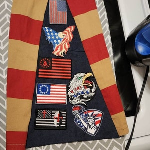 American Flag, Flag, Patriotic Flag, Flag Patch, Iron on Patch, Iron on ...