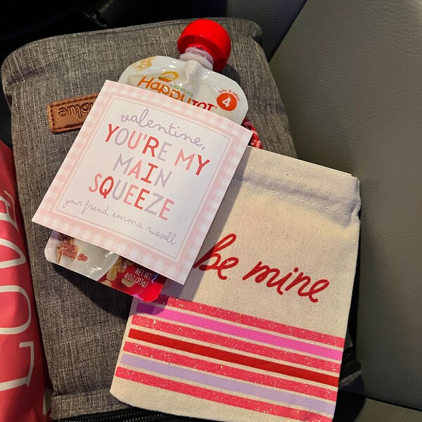 Printable Valentines Day Card for Kids Valentine Tags, You're My Main ...