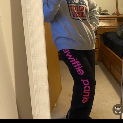 Custom Sweatpants, Personalized Unisex Sweatpants, Custom Text Pants ...