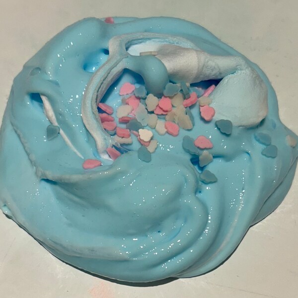 Blue Ocean Slime , Crystal Clear Slime 4/6oz Toy ukslime-gift - Etsy