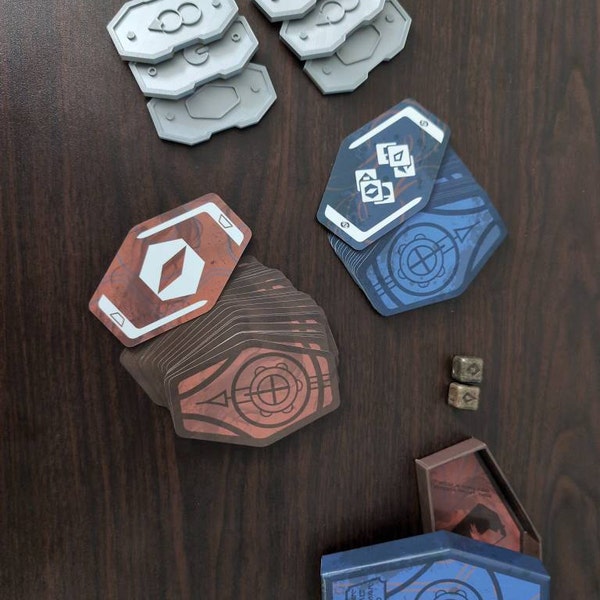 Deluxe Sabacc Core Worlds Set Solid Metal Sabacc Gaming Tokens star ...