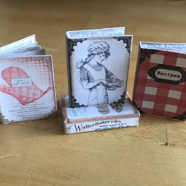 Mini Book, Grandma's Kitchen, Junk Journal, Recipe, Cook, Mother's Day ...