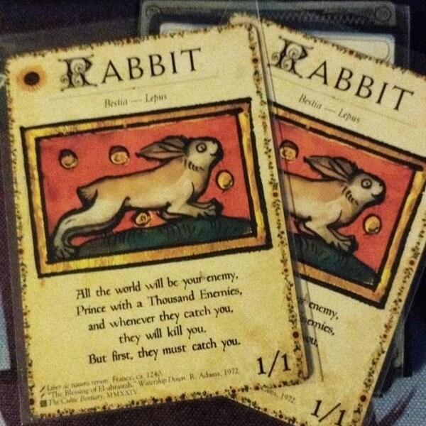 MTG Bestiary: Frog 1/1 Token - Etsy