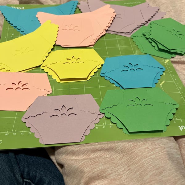 Diaper Card Template, SVG, DXF, Canva, Ms Word Docx, Png, Psd, 8.5"x11 ...