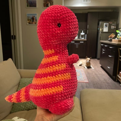 Crochet Pattern: Timothy the T-rex - Etsy