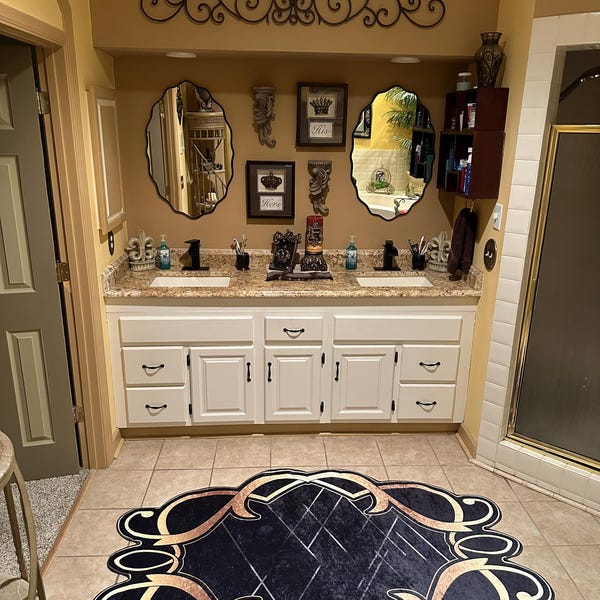 Gold Rug, Bright Gold Color Rug, Gold Decor Home Rug, Rugs for Living ...