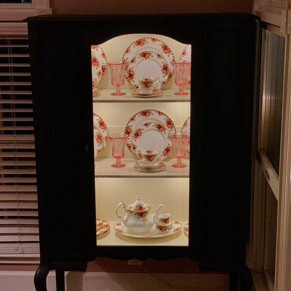 Vintage Ruby Red Wine Glass, Set of 4 Red Glassware, Barware, Holiday ...