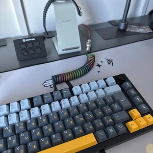 Create Your Own Custom Aviator Connector Coiled Keyboard Cable - Etsy