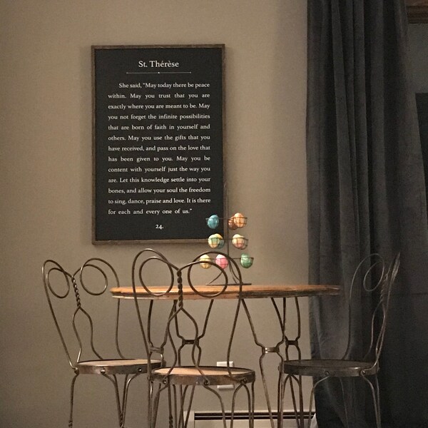 Mother Teresa - Saint Teresa - Wood Sign - Etsy