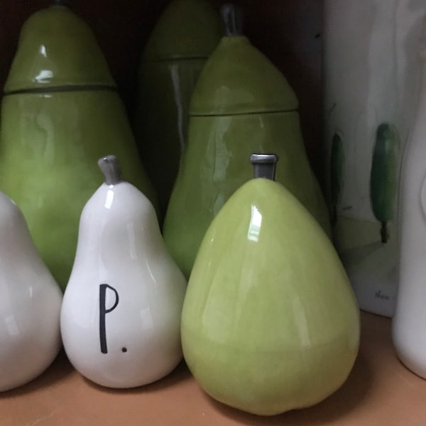 Decorative Ceramic Pear - Etsy