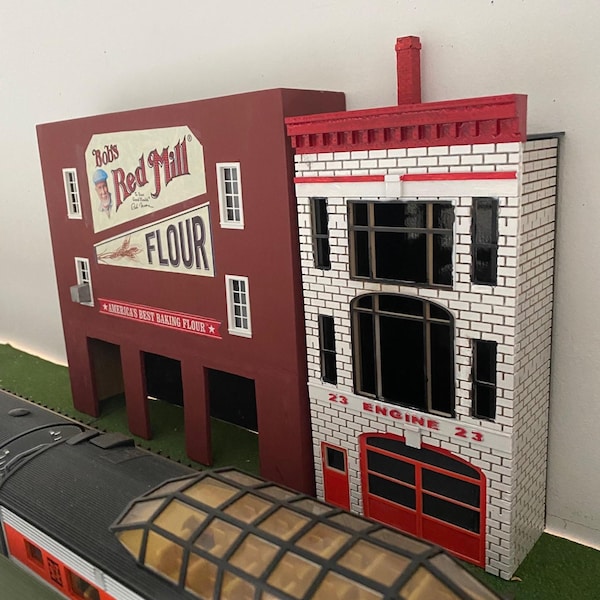 HO Scale Drive Thru Industrial Building - Etsy