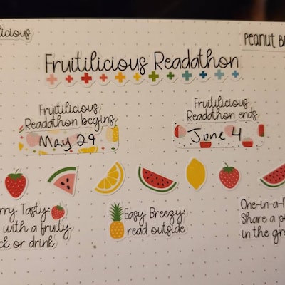 Choose Your Reading Planner Headers Reading Notebook - Etsy