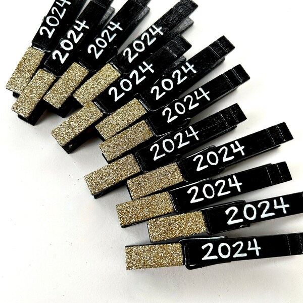 Student Classroom Clothespins Hand Painted Personalized Kids Artwork ...