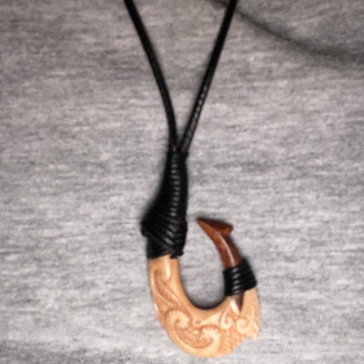 Maori Matau, Hawaiian Makau. Polynesian Tribal Fishing Maui Hook ...