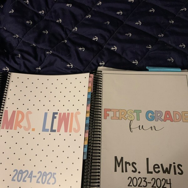 2025-2026 Custom Teacher Planner (fully Customizable!!) - Etsy