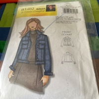 Simplicity 9045 Pattern UNCUT 1990s Vintage Retro Empire Waist Dress ...