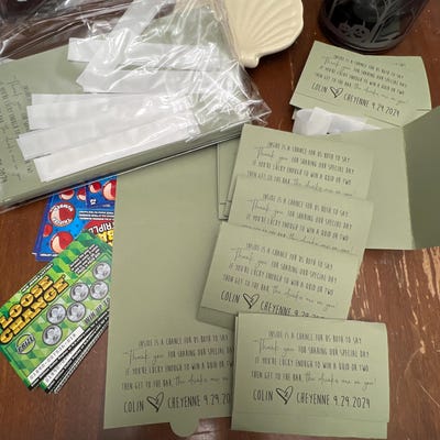 Save the Date Scratch off Reveal Cards. Save the Date Idea. Engagement ...