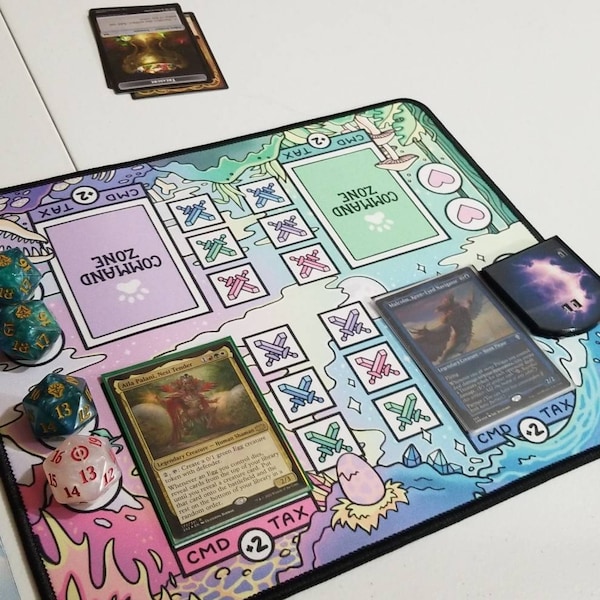 Command Zone Playmat/deskmat - Etsy