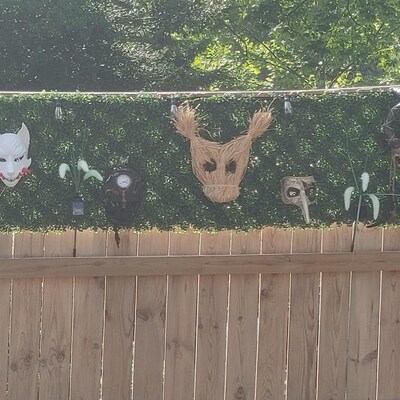 Scary Weird Mask, Creepy Scarecrow Mask, Adult Halloween Costume ...