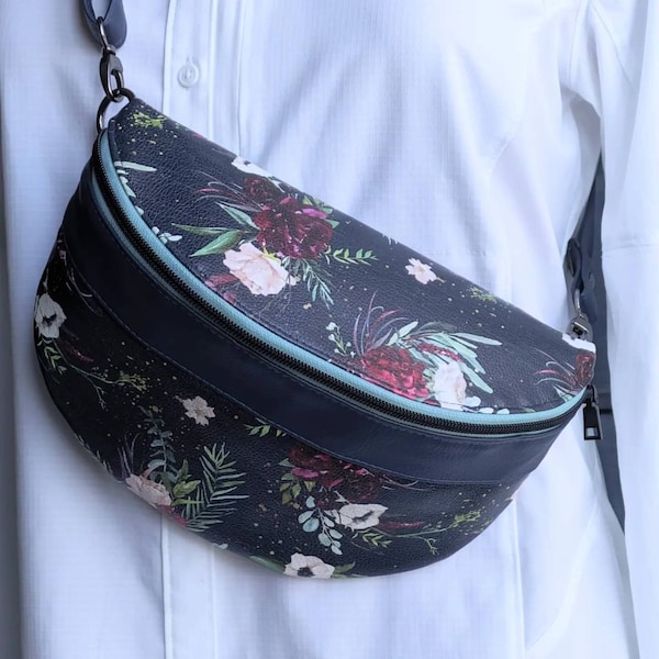 Fanny Pack Sewing Pattern - Clea Sling / Hip Bag, Bummbag, Waist Bag, 3 ...
